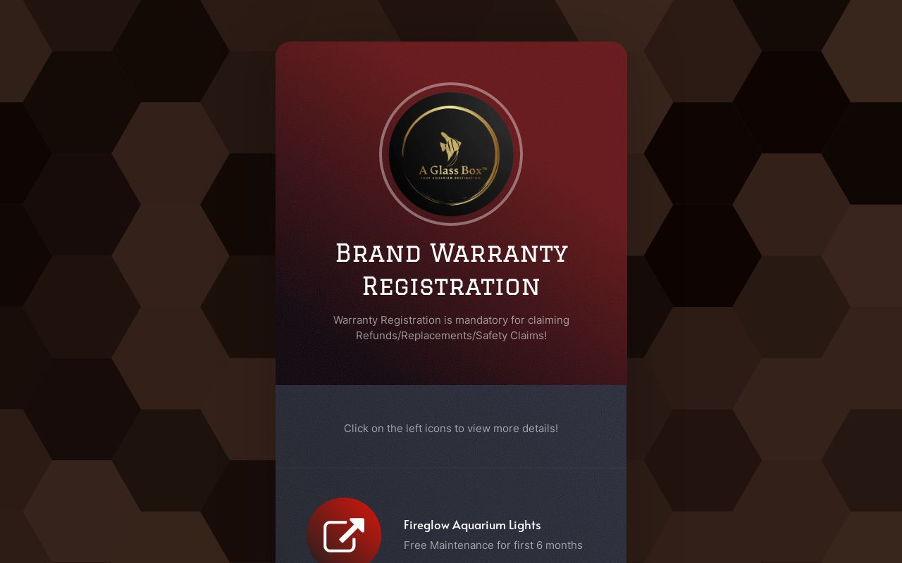 Brand Warranty Register